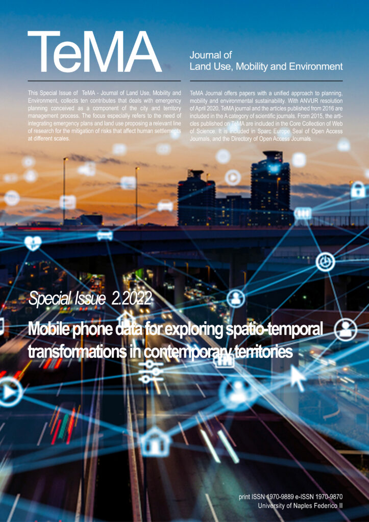 Il contributo del Maud per lo Special Issue di Tema – maudlab